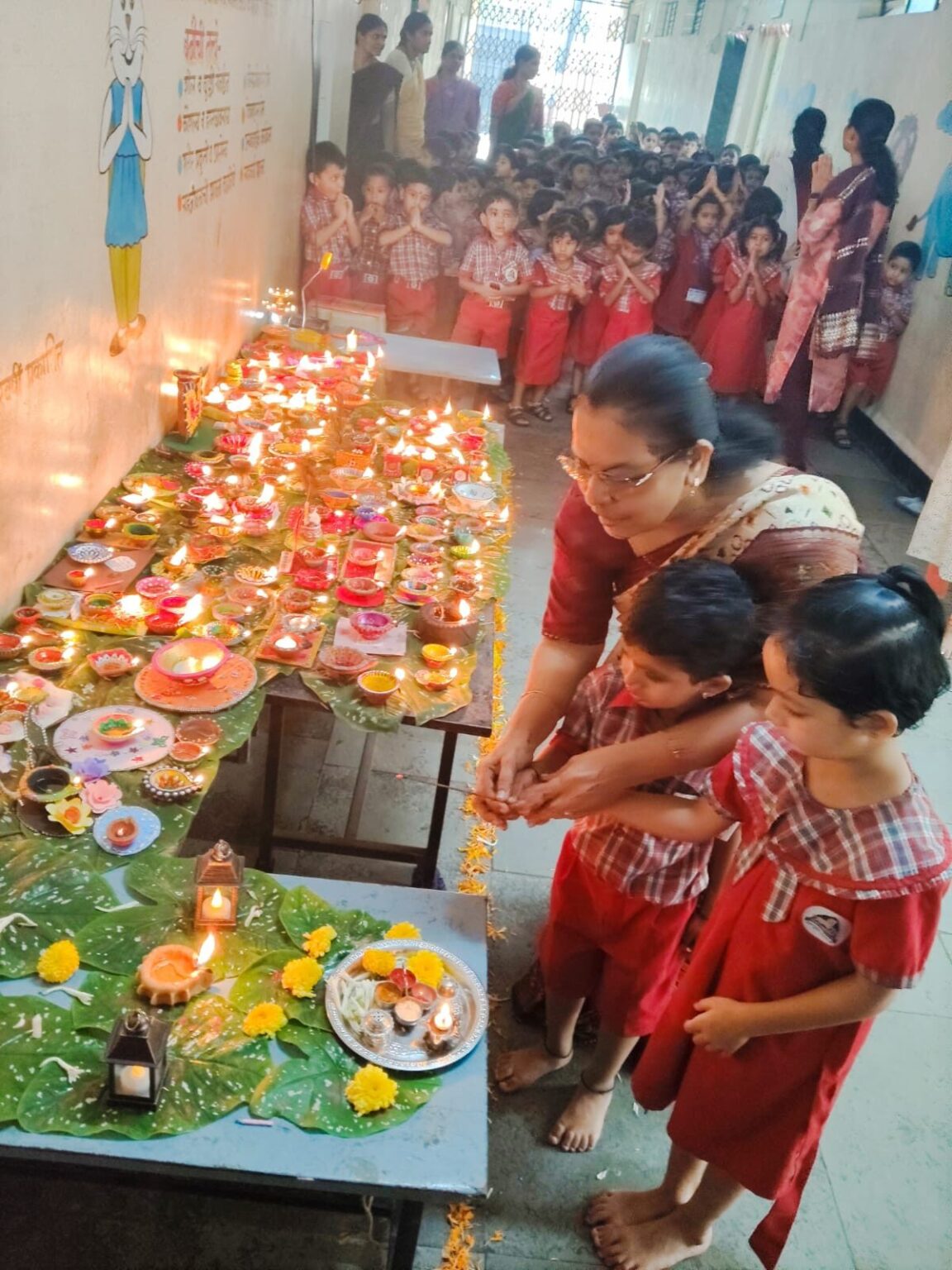 DEEP POOJAN (Diya Worship Project) – MES AK Vasudeo Balwant Phadke ...